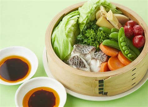 春野菜のせいろ蒸し サンシャイン
