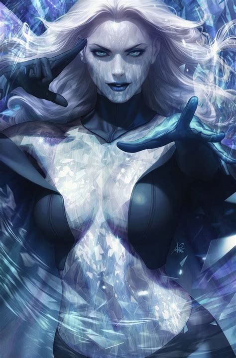 Emma Frosts Diamond Form By Artgerm On Deviantart Emma Frost Emma
