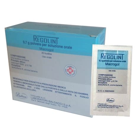 Regolint 9 7 G Polvere Per Soluzione Orale 20 Bustine Openfarma