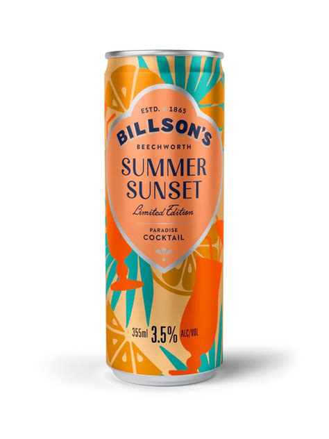 Billsons Summer Sunset Cocktail 247 Drinks