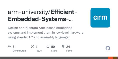 Github Arm Universityefficient Embedded Systems Design Education Kit