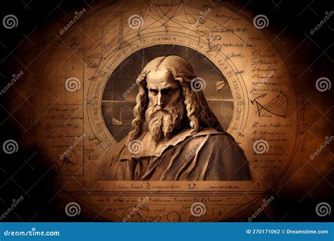 A Vintage Mathematics Background With Hand Drawn Equations Formulas