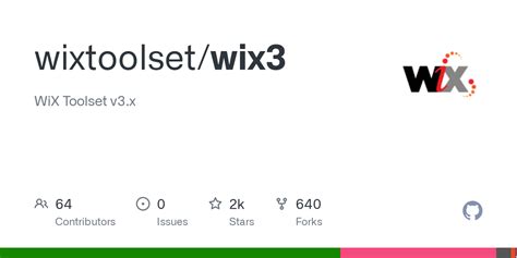 GitHub Wixtoolset Wix WiX Toolset V X