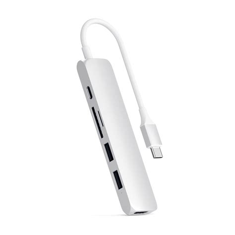 Slim Type C Aluminum Multi Port Adapter V2 Satechi