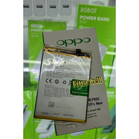 Jual Baterai Batre Batrei Battery Oppo A53 Oppo A54 BLP805 Original Shopee Indonesia