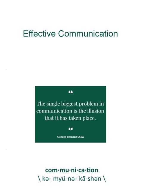 Effective Communication Smiligence Pdf