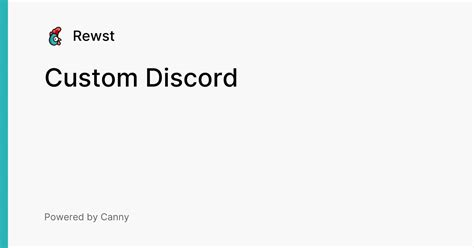 Custom Discord Voters Rewst