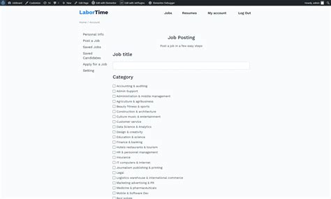 How To Create User Account Page With Different Dashboard Structures Crocoblock
