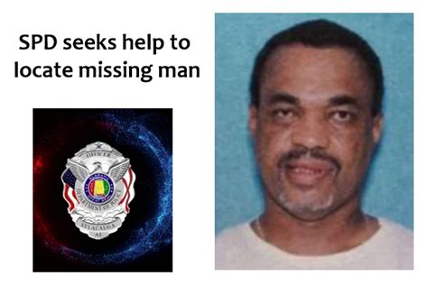 Spd Seeks Help Locating Missing Man Sylacauga News