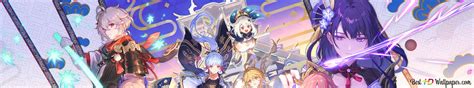 Genshin Impact Characters 4k Wallpaper Download