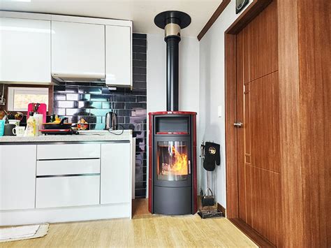 수프라벽난로 시공 사례 노출형 시공사례