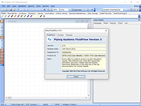 Piping Systems FluidFlow v key скачать бесплатно