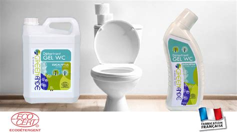 Gel nettoyant détartrant écologique professionnel WC et Sanitaires