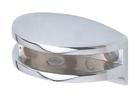 Glass Shelf Support Clamp Design 245 Mm Screw Fixing Uk