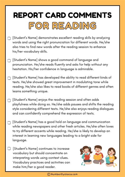 50 End Of The Year Report Card Comments Examples Artofit