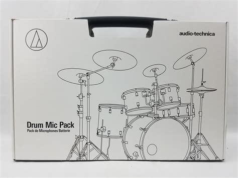 Audio Technica Pro Drum7 Wired 7 Piece Drum Microphone Pack With Case