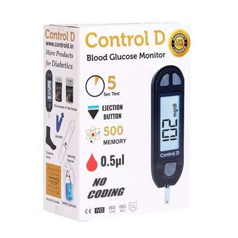 Control D Glucometer At Rs 450piece Glucometer In Kochi Id
