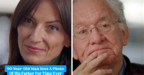 90 Year Old Man Fights Back Tears After Seeing A Photo Of His Father