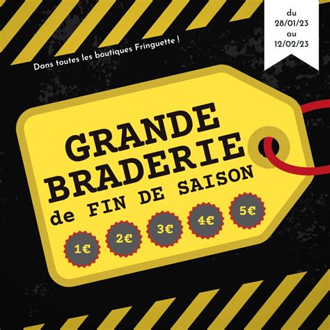 Du Au Grande Braderie De Fin De Saison Fringuette