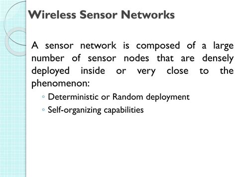 Ppt Wireless Sensor Networks Research Issues And Addressing Approaches By Eman Shaaban Phd