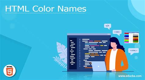 HTML Color Names How To Implement Colors On Webpage Examples