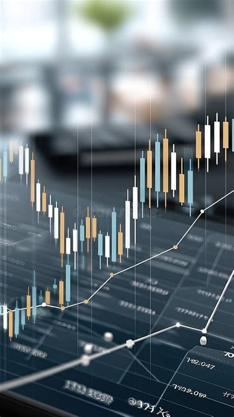 Visual Representation Of A Dynamic Financial Market With Candlestick