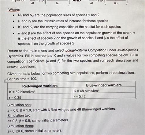 The Question Is Observe The Final Size Of Each Bird