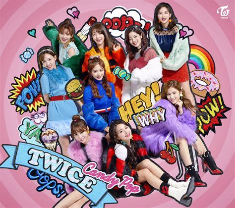 Twice、2018年2月7日に日本2ndシングル「candy Pop」リリース決定！カラフルな4種のジャケットを先行公開 ~ All