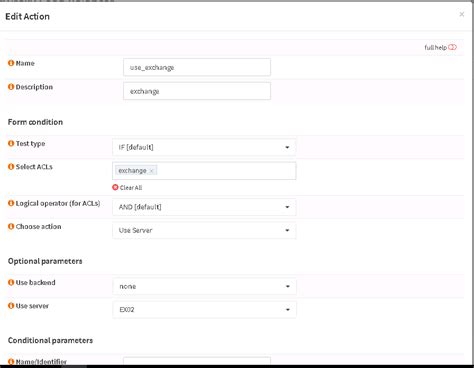 Nethaproxy Help With Aclaction Configuration · Issue 264 · Opnsense