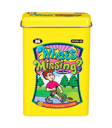 Super Duper Publications Whats Missing Problem Solving Fun Deck Flash Desertcart India