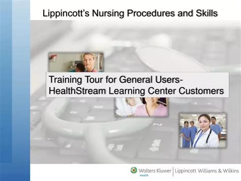Ppt Training Tour For General Users Healthstream Learning Center