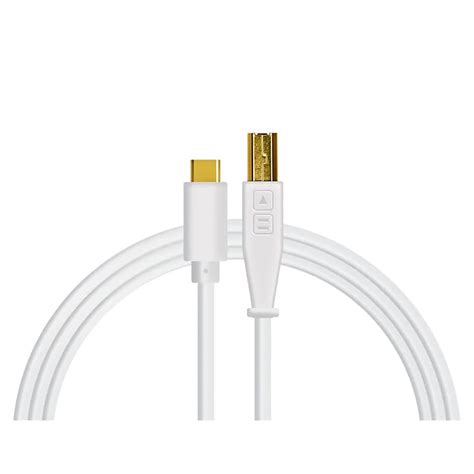 DJ TechTools Chroma Cables Audio Optimized USB C To USB B Reverb
