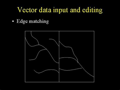 vector data input and editing scanning scan digitizing