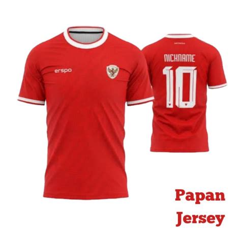 Jual Jersey TERBARU TIMNAS INDONESIA Shopee Indonesia