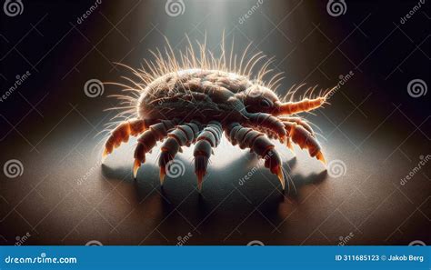 Close Up Image Of A Bed Tick Stock Image Image Of Pest Detailed