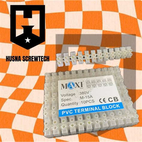 pcv cable connecter terminal block 15a pvc terminal block 1pcs