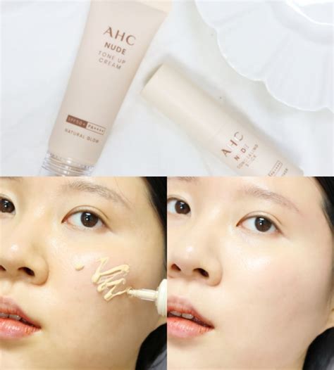 Ahc 누드톤업크림 And 누드스틱 파데프리 톤업크림 추천 후기 네이버 블로그