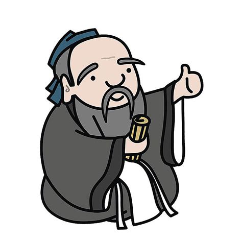 善乐生孔子说表情包动漫单幅漫画善乐生文化原创作品 站酷zcool