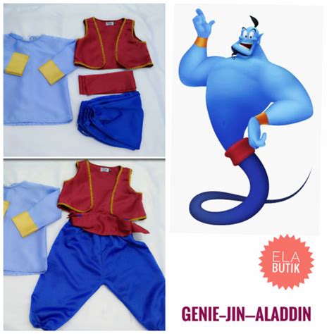 Jual Kostum Genie Jin Aladdin Kostum Halloween Kostum Ulang Tahun Xs Kota Medan Ela Butik