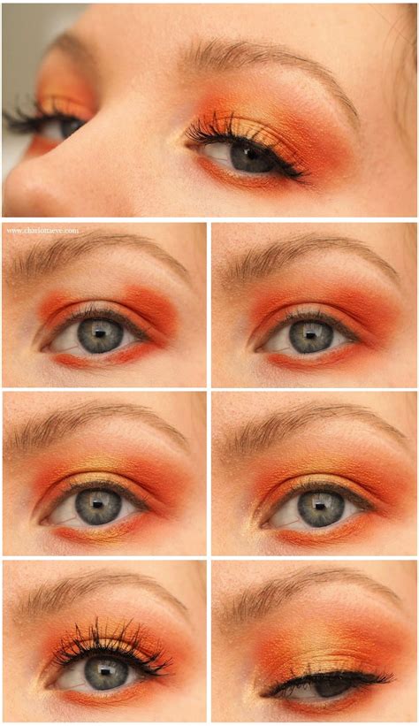 Orange Spring Makeup Tutorial Charlotta Eve