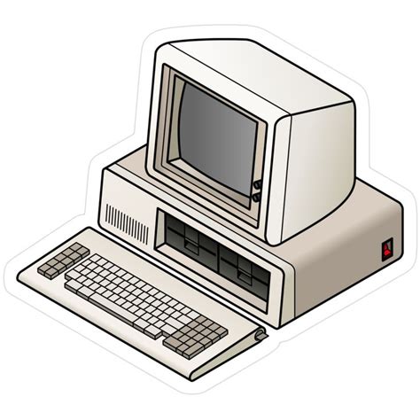 Ibm Pc 5150 Sticker Ibm Vinyl Science And Technology