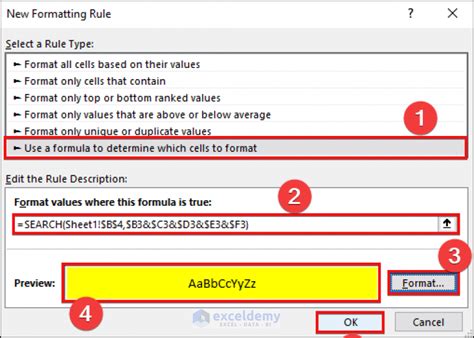 How To Create A Search Box In Excel For Multiple Sheets 2 Ways