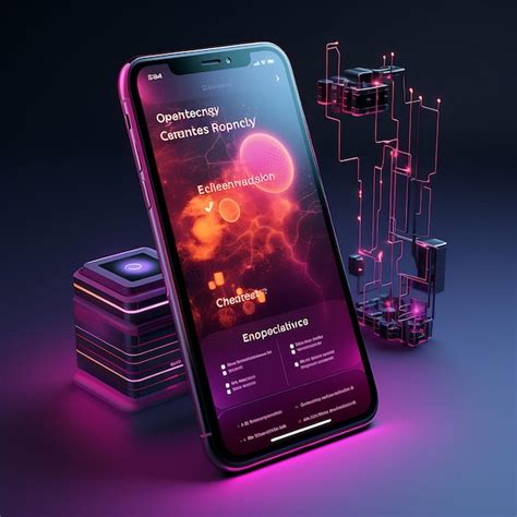 Premium Ai Image Mobile App Layout Design Of Electronics Delivery