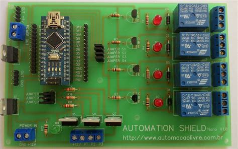 GitHub Sergiomokshin AutomationShield Exemplos De Projetos O AutomationShield