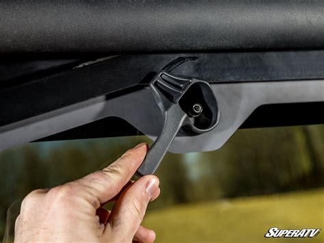 Can Am Defender Rear Glass Windshield
