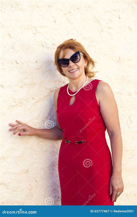 Cute Shy Woman Poses To The Camera Stock Image Image Of Affection