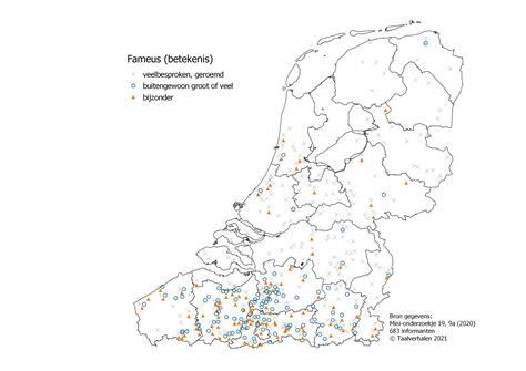 Fameus Betekenis Kaart Taalverhalen