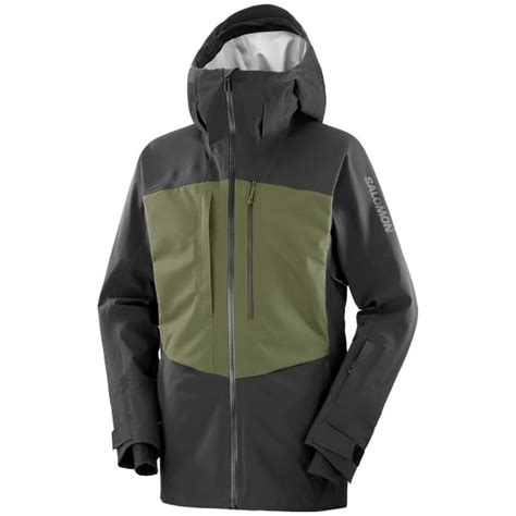 Salomon Force 3l Jacket M Olive Night Ski Jacket