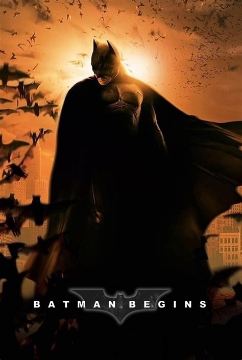 Batman Begins Movie Poster Original