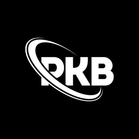 Logotipo Pkb Letra Pkb Design De Logotipo De Letra Pkb Iniciais Logo